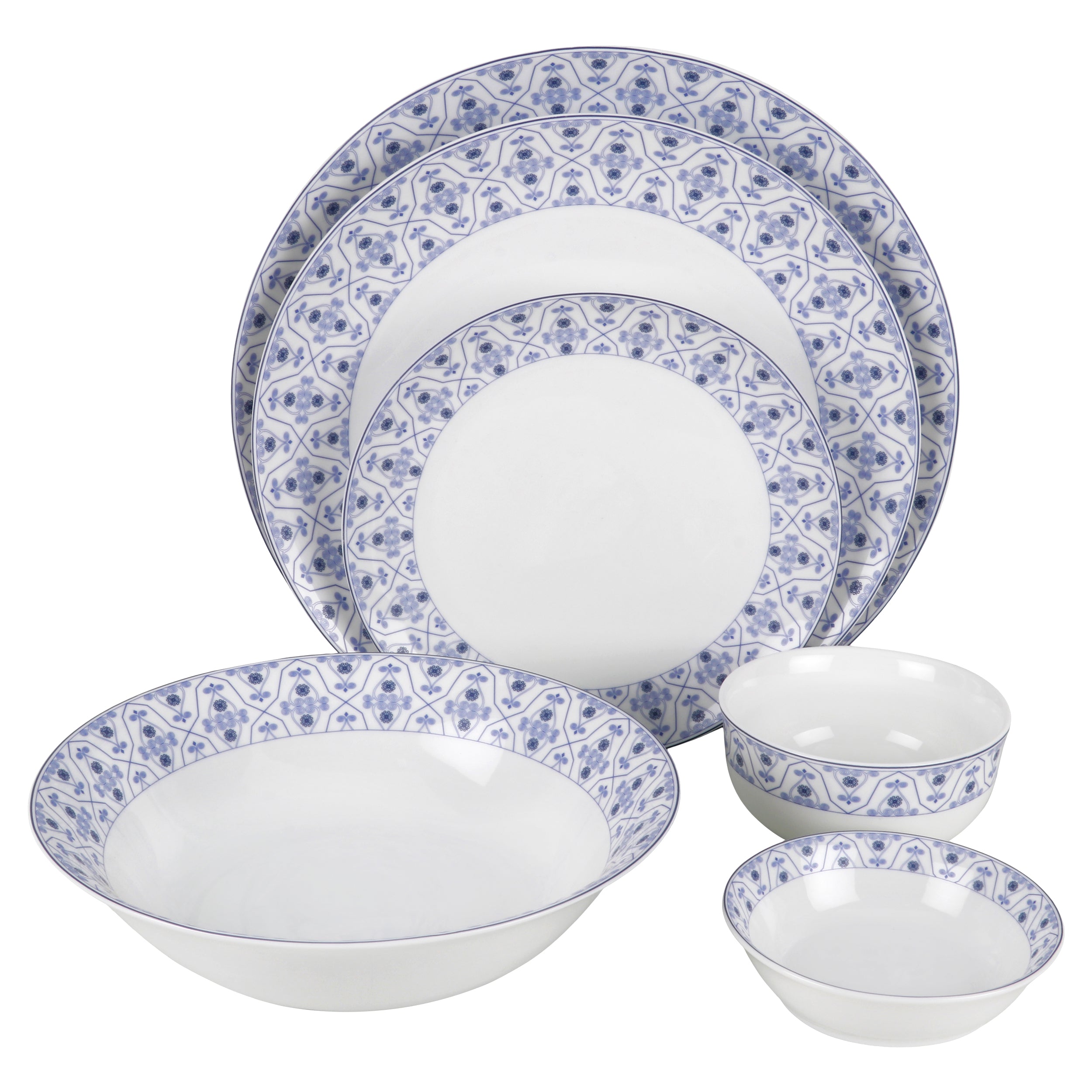 17318 Dinner Set 27 Pc – Hitkari Potteries