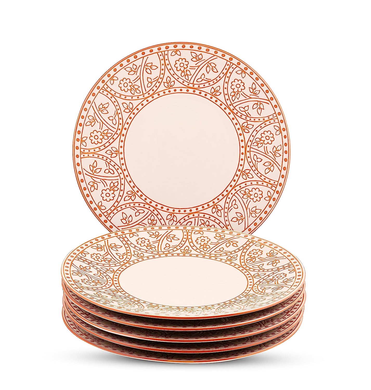 Mila teracota Dinner Plate -6 Pc. – Hitkari Potteries