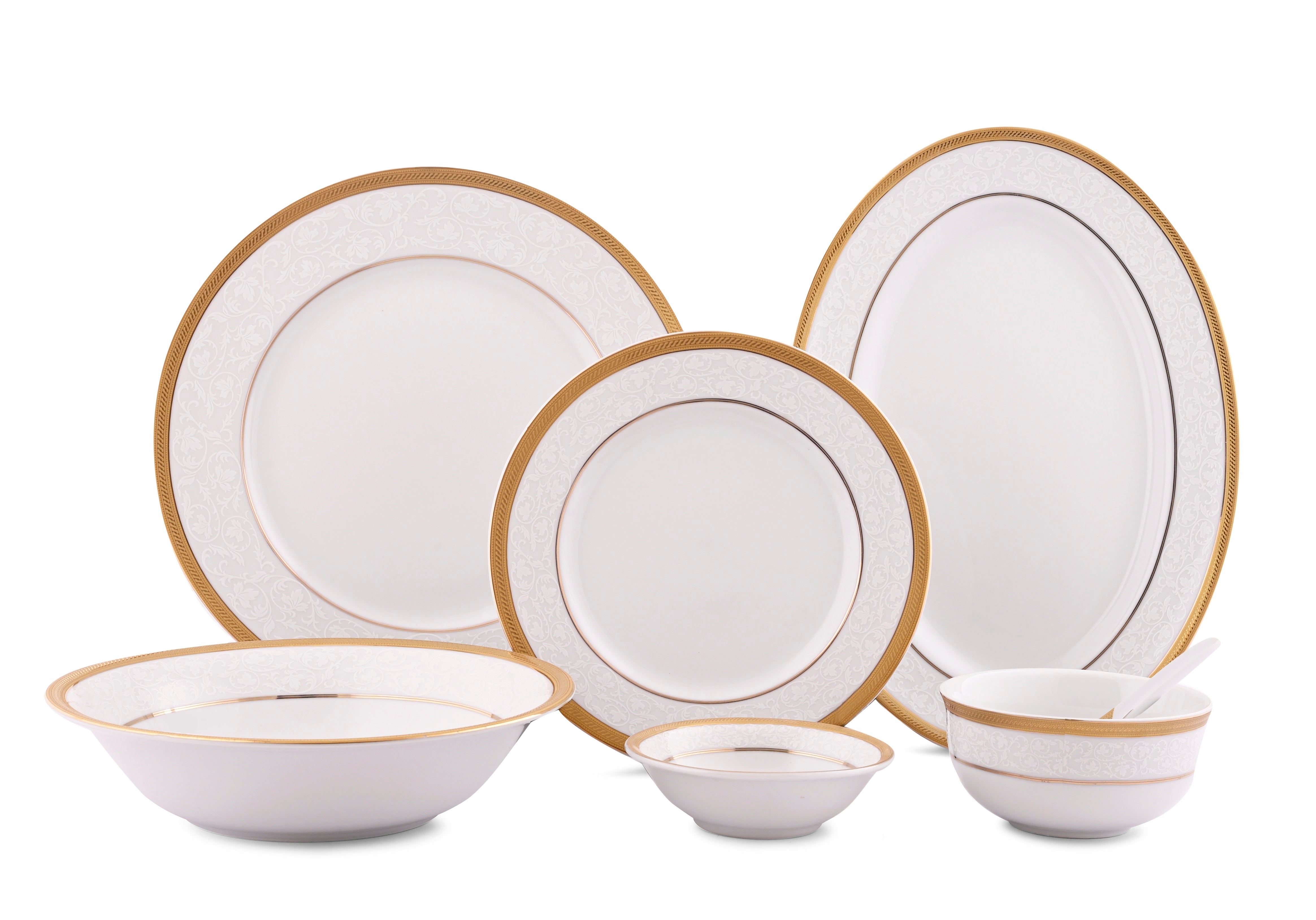 20861 Dinner set 33 pc. – Hitkari Potteries