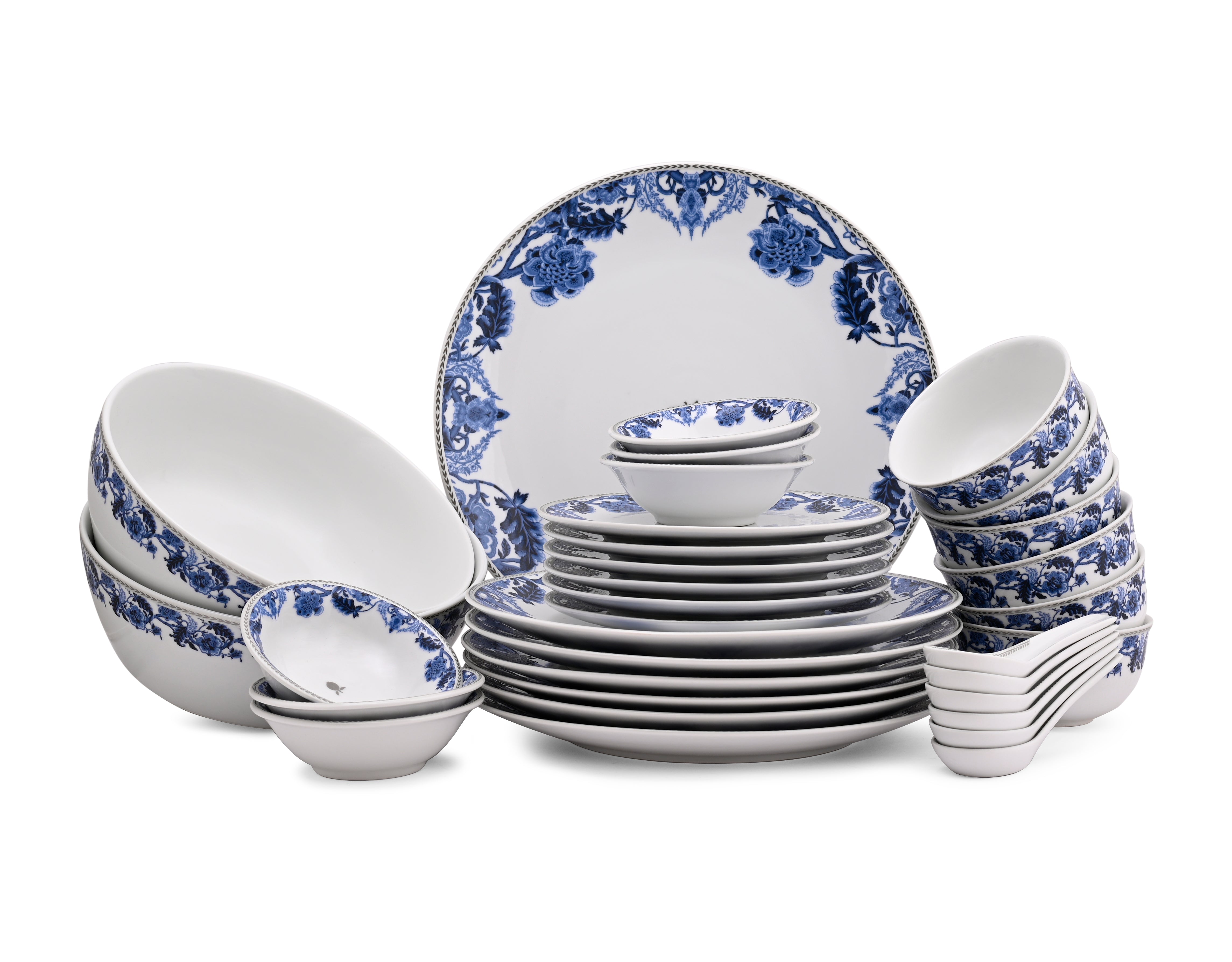 Porcelain Best Dinner Set Brand In India MONSOON - 33 PC. DINNER SET ...