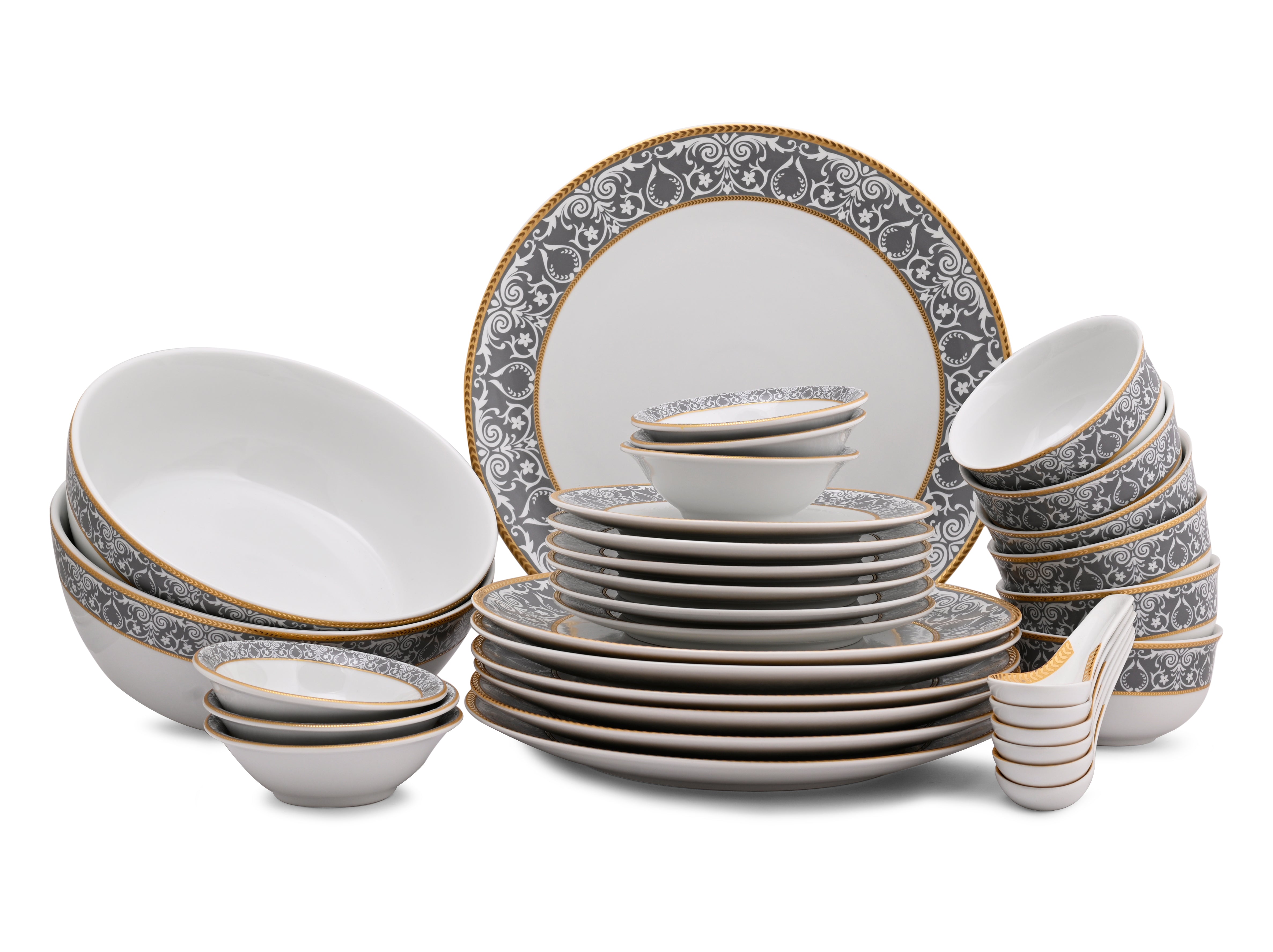 VERONA - 33 PC. DINNER SET – Hitkari Potteries
