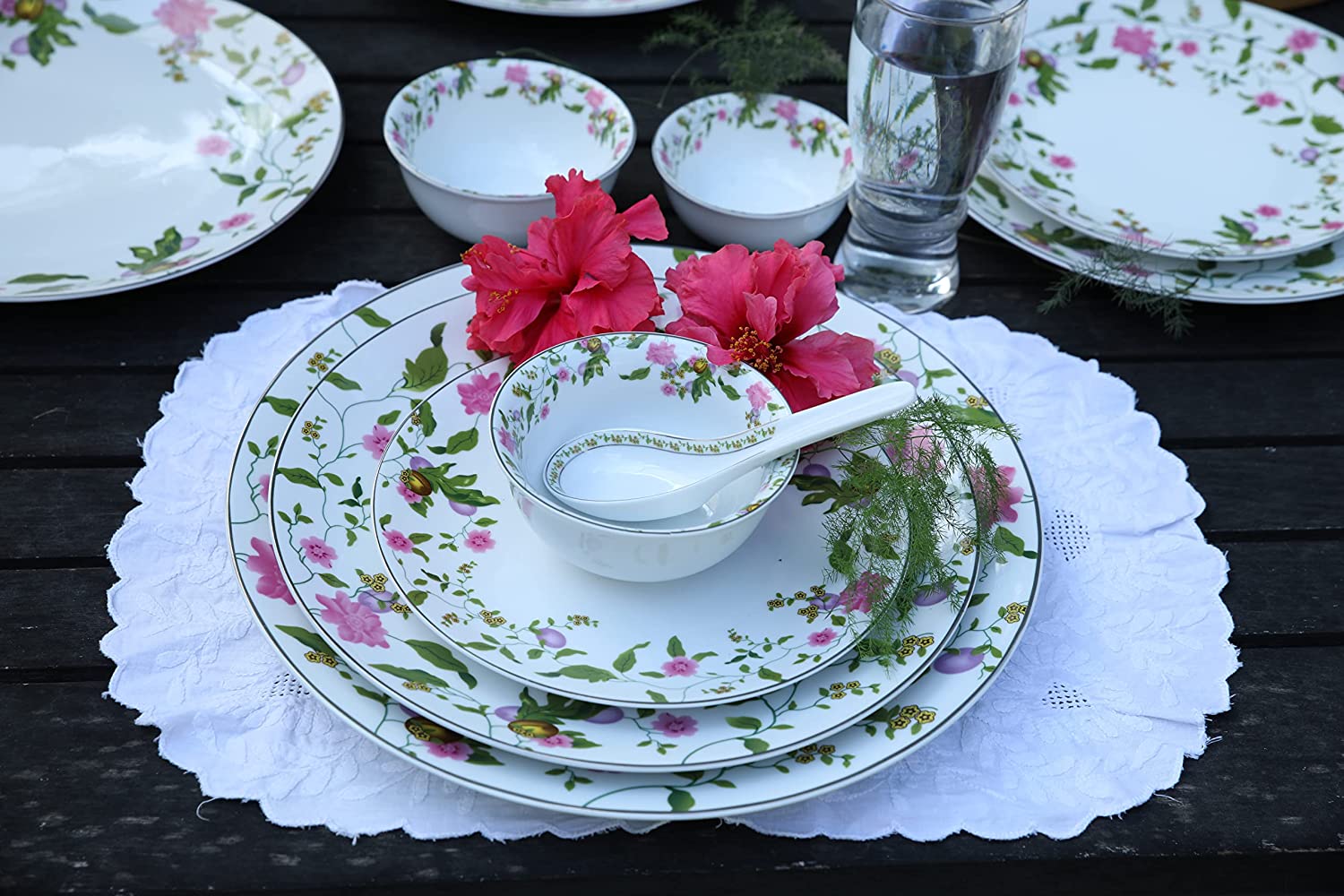 16522 Dinner Set 33 pcs – Hitkari Potteries