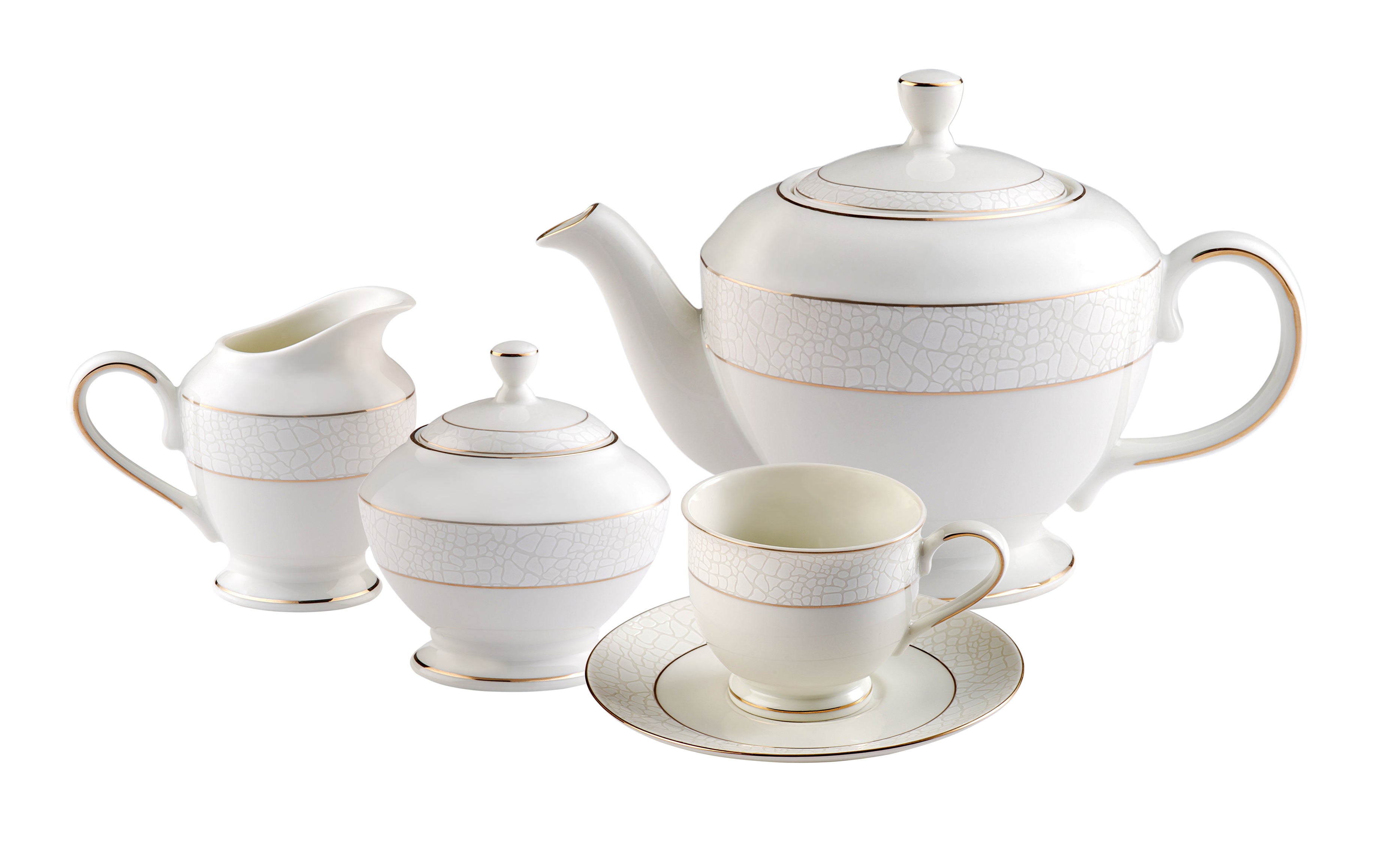 11482 TEA SET 17 PC – Hitkari Potteries
