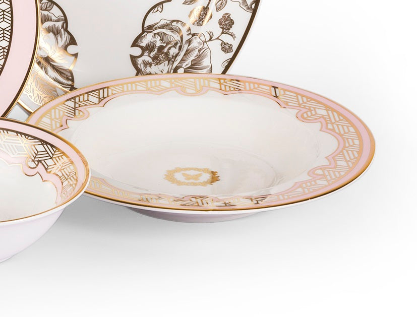 Mimosa Soup Plate Set of 6 PC – Hitkari Potteries