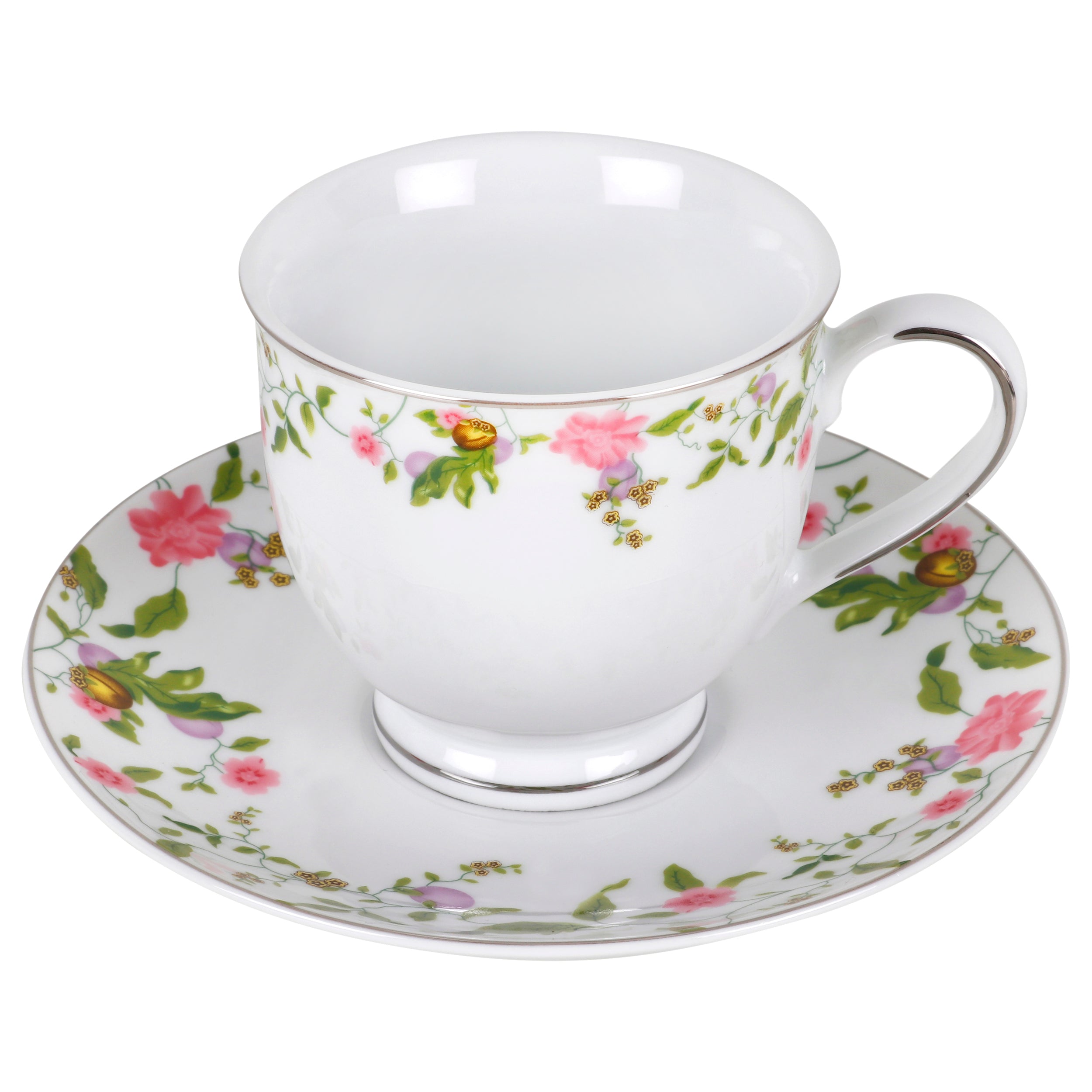 16522 CUP & SAUCER SET OF 12PCS – Hitkari Potteries