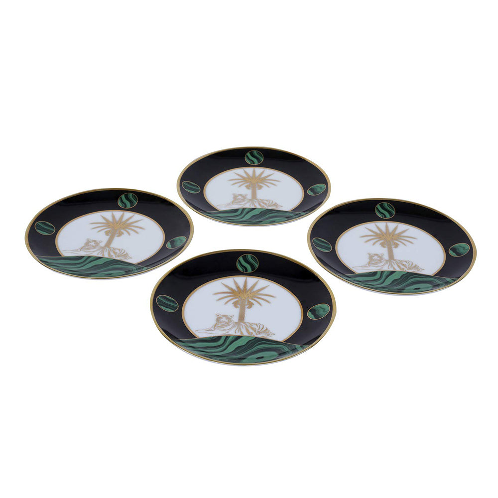 Oasis SNACK PLATES SET OF 4 – Hitkari Potteries