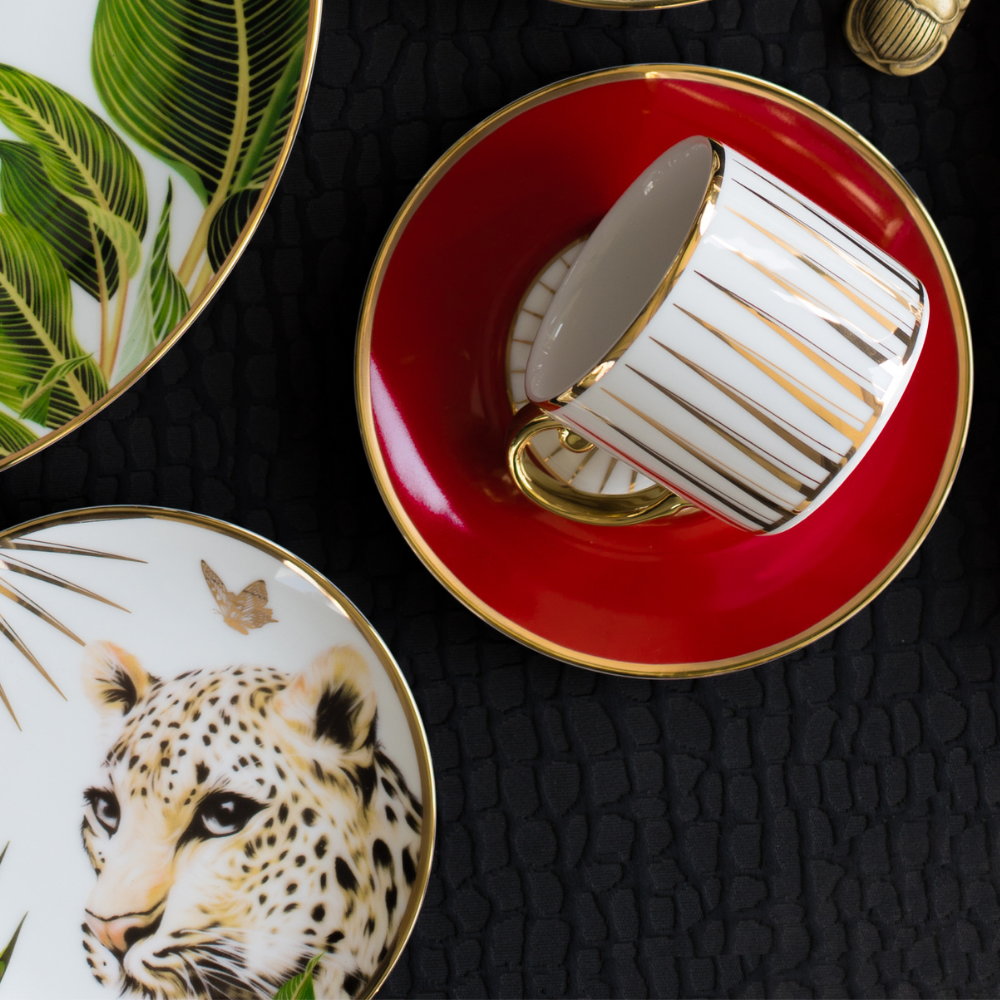 CUP AND SAUCER SET OF 2 – Hitkari Potteries
